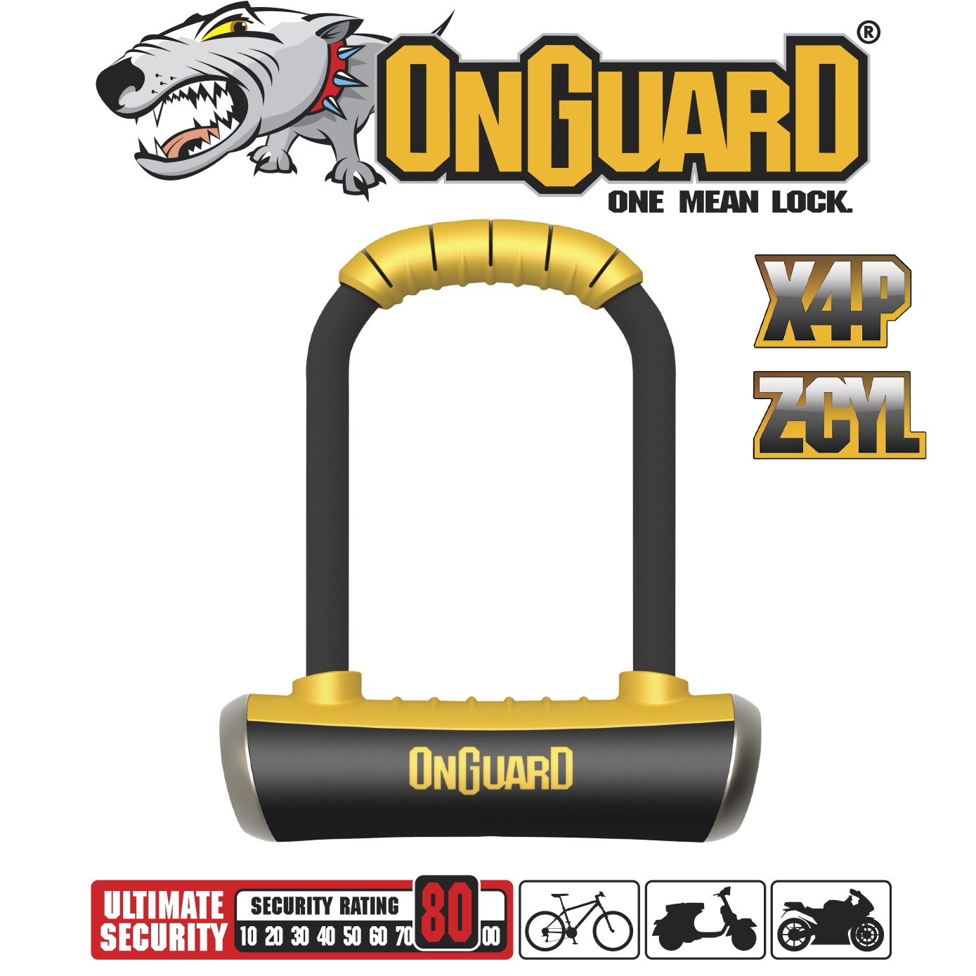 Wholesale Pitbull Series - Standard U-Lock Keyed - 11.5cm x 23cm D 14mm ...