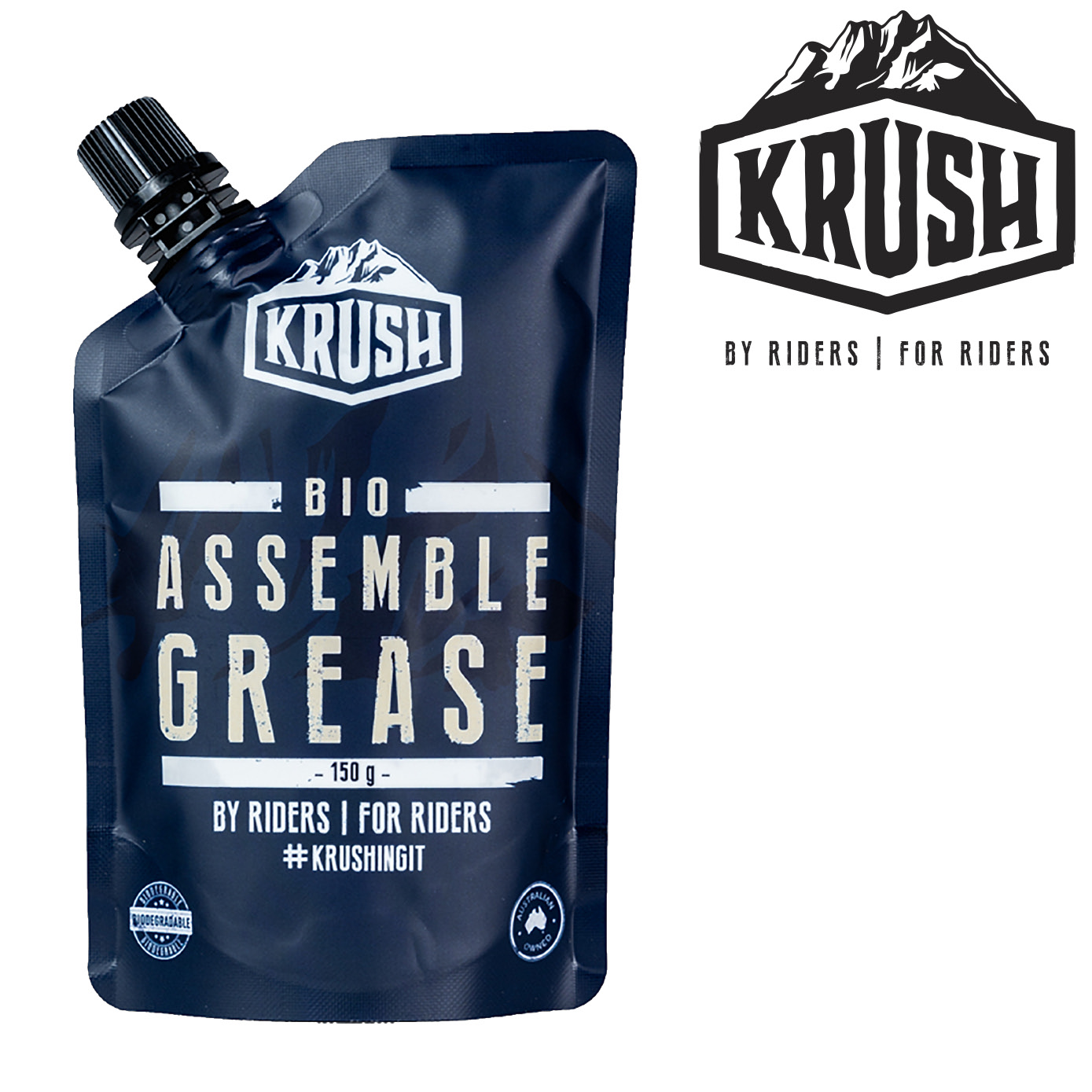 KRBAG - Bio - Assemble Grease 125g - 8 Per box - Bike Corp