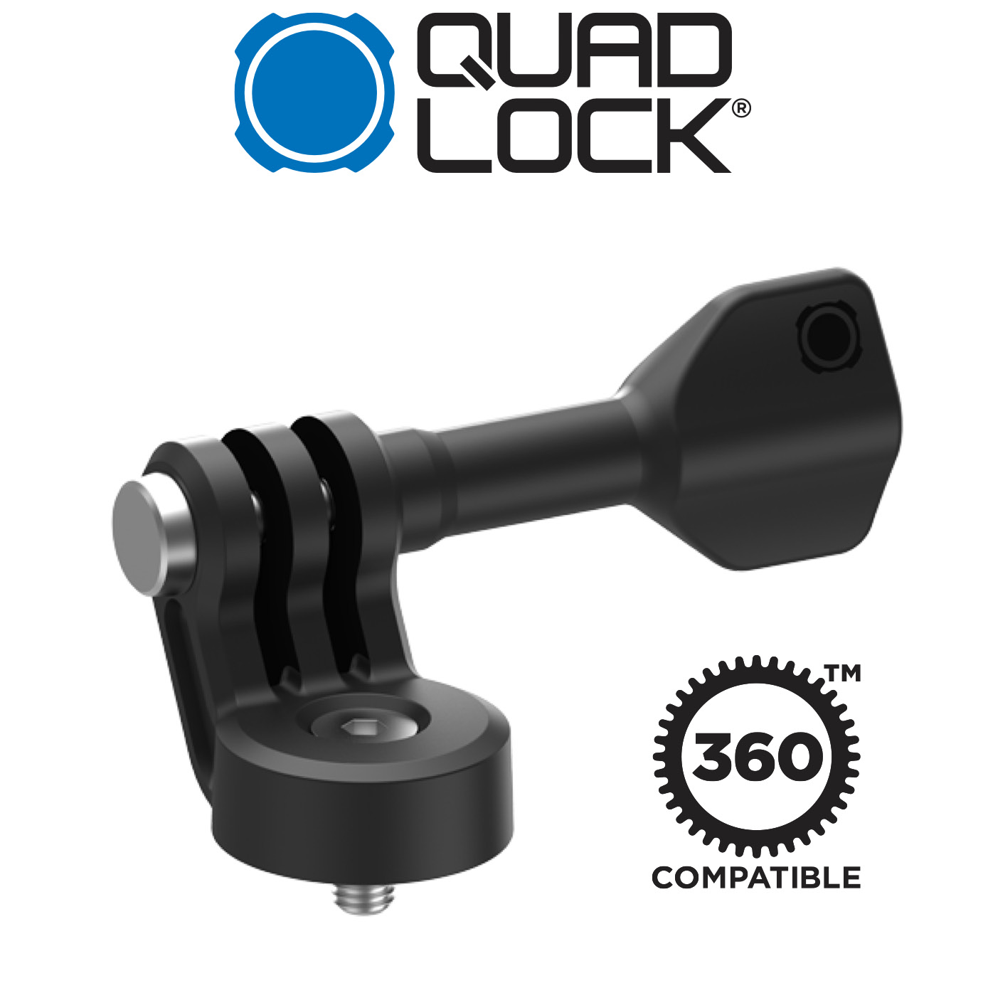 QLP360ACA - Quad Lock 360 Head - Action Camera Adaptor - Bike Corp