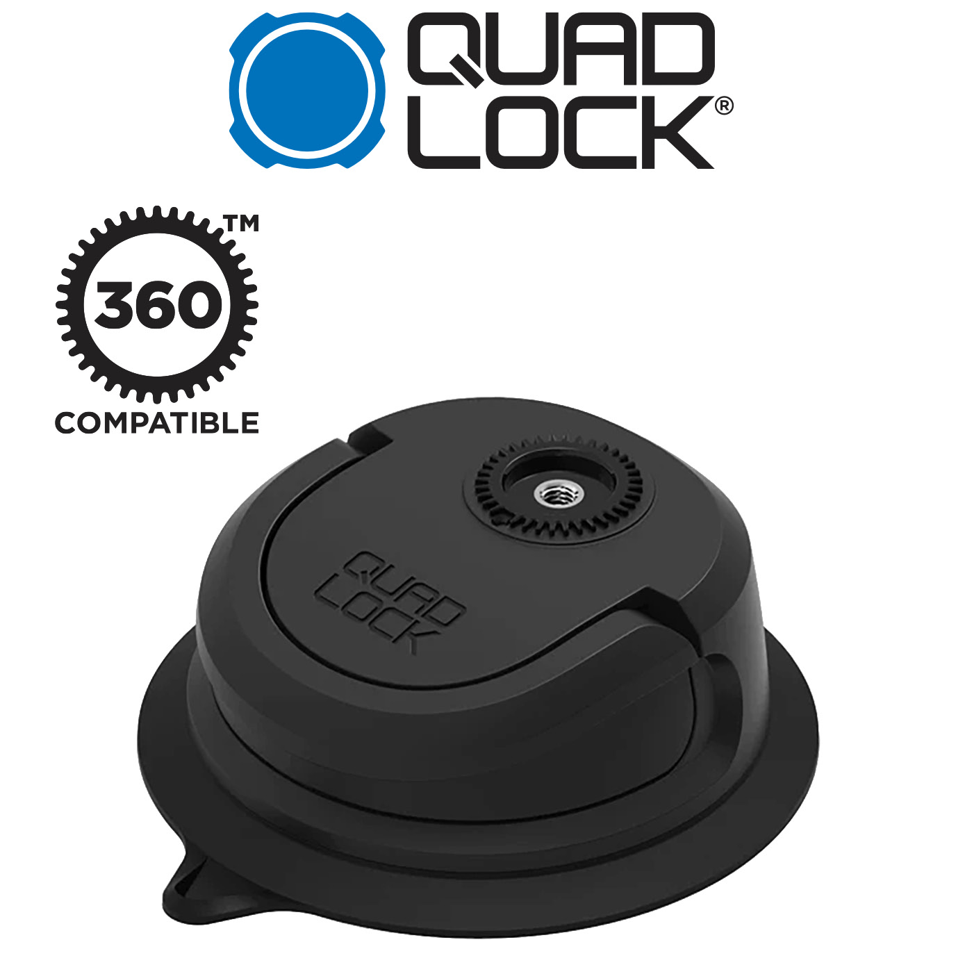 QLP360SB - Quad Lock 360 Base - Suction - Bike Corp